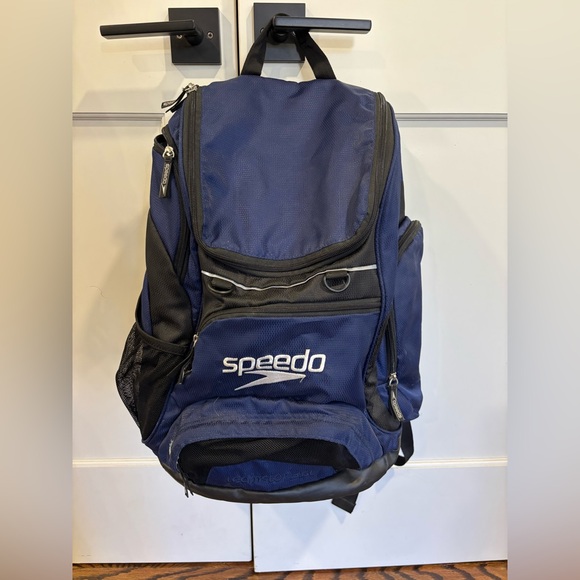 Speedo | Swim | Speedo Swimmers Blue Backpack | Poshmark